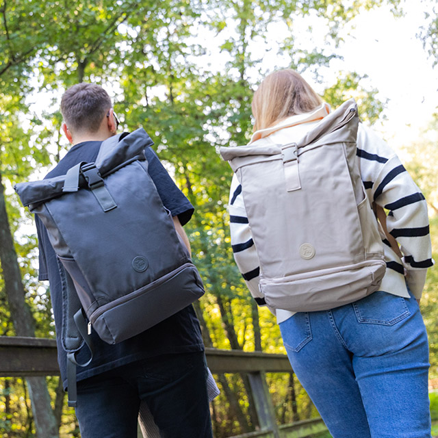 Rolltop Rucksack | nachhaltig & wasserabweisend