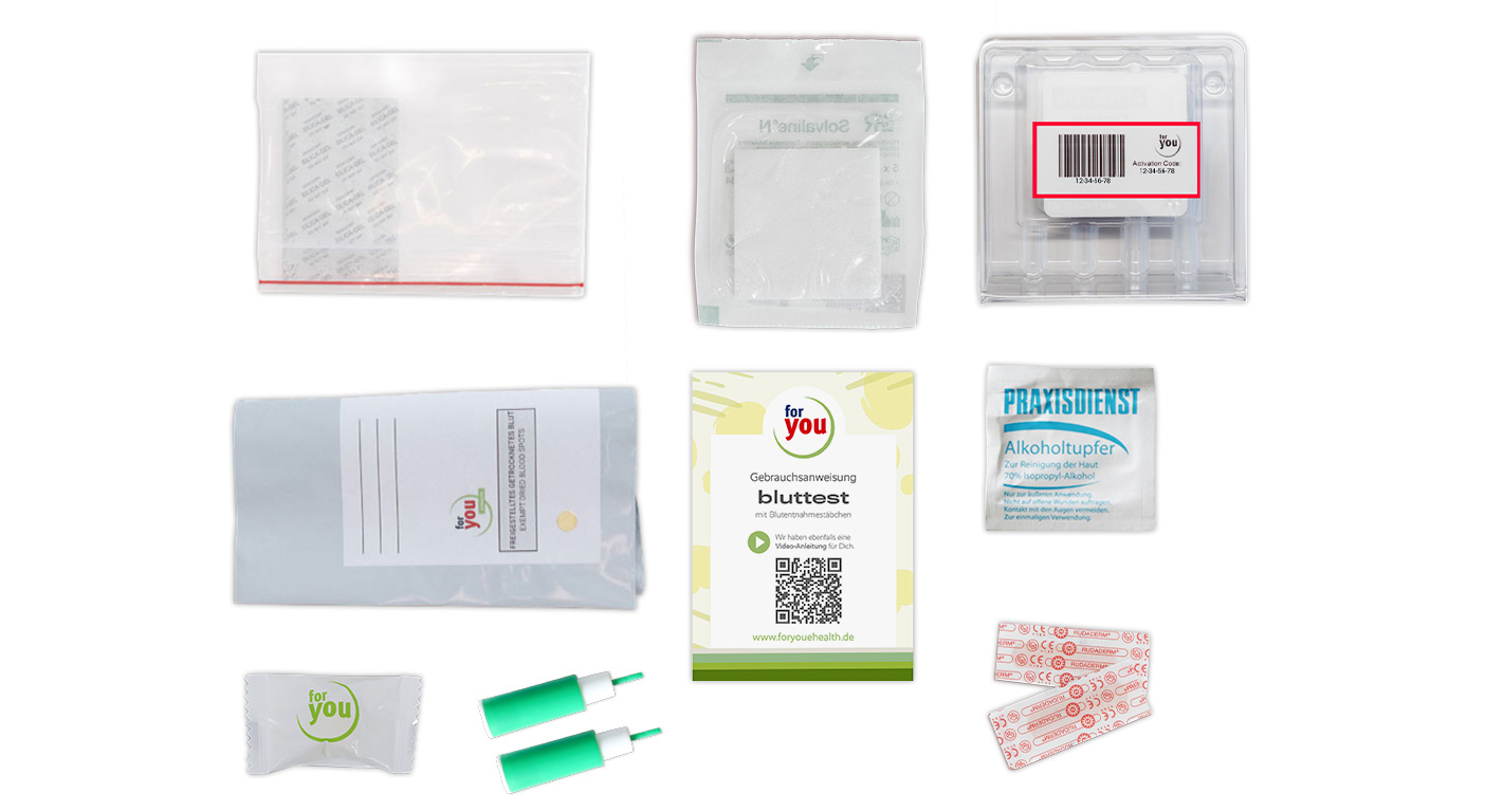 Immunsystem Test | for you Bluttest für zuhause